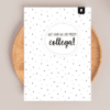 Invulboek 'dag collega' | afscheidscadeau | printable
