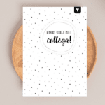 Invulboek 'dag collega' | afscheidscadeau | printable